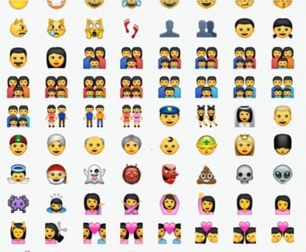 Emoji (smajliji) svih rasa i seksualne orjentacije - Balkan Android